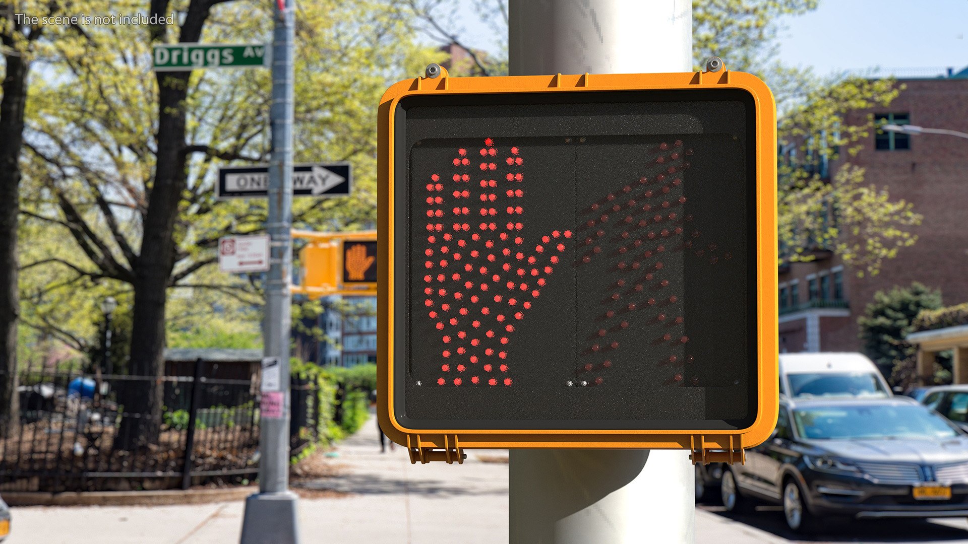 Pedestrian Crossing Walk Sign 3D Model - TurboSquid 2174757