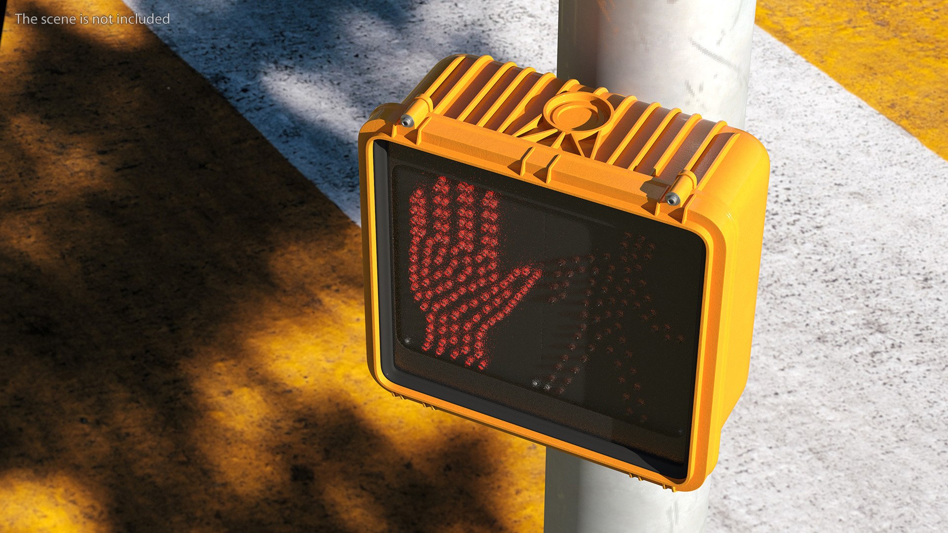 Pedestrian Crossing Walk Sign 3D Model - TurboSquid 2174757