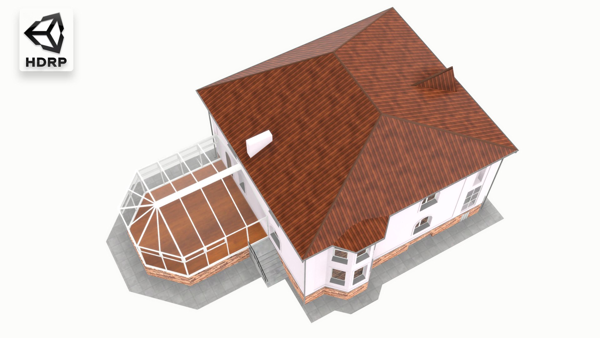 3D Cottage 3d Model Render Unity Hdrp Model - TurboSquid 2210342