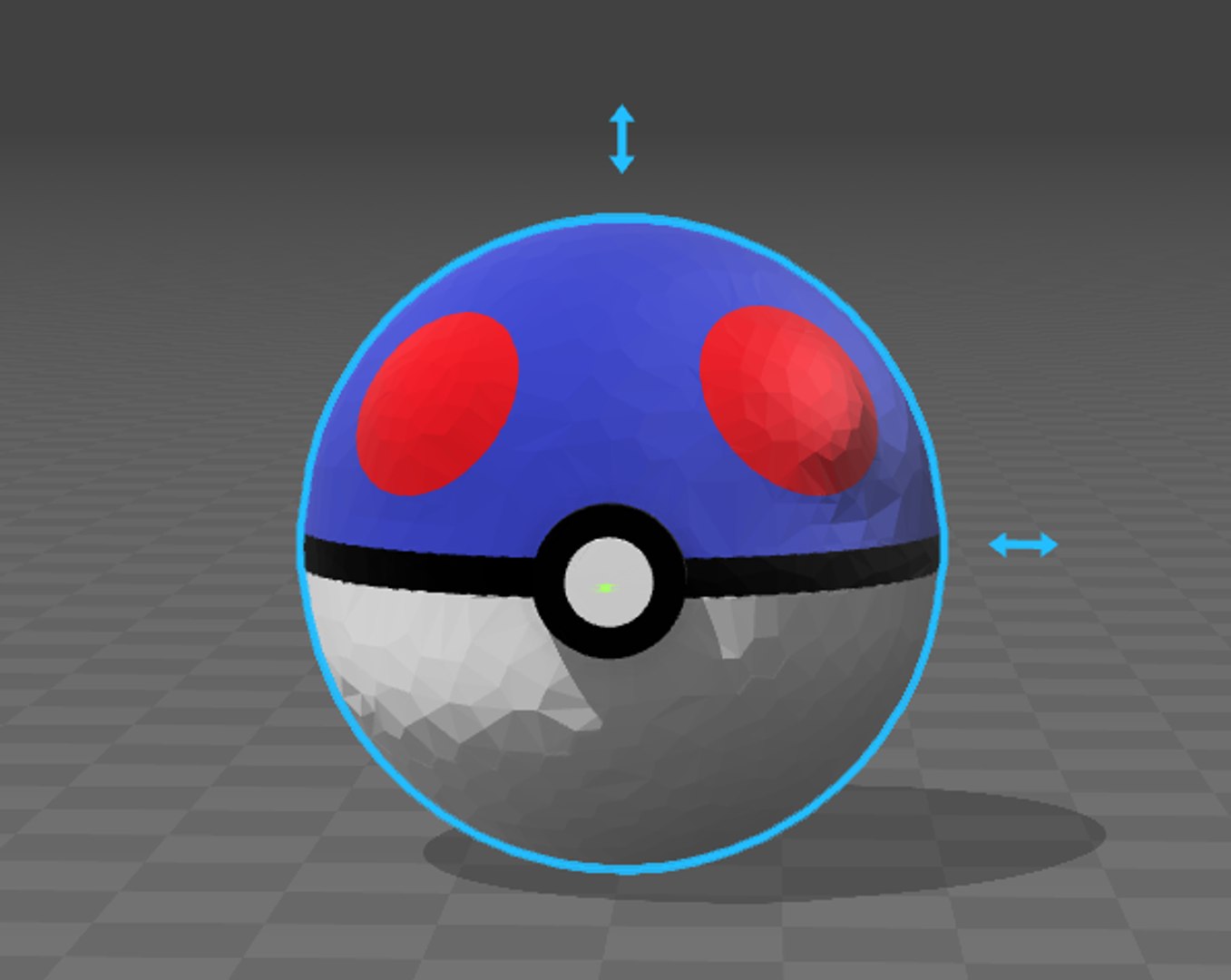 simple great ball 3d model