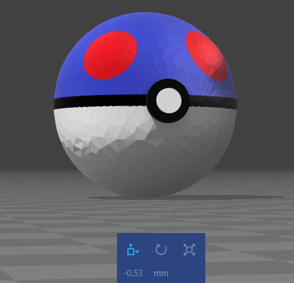 simple great ball 3d model