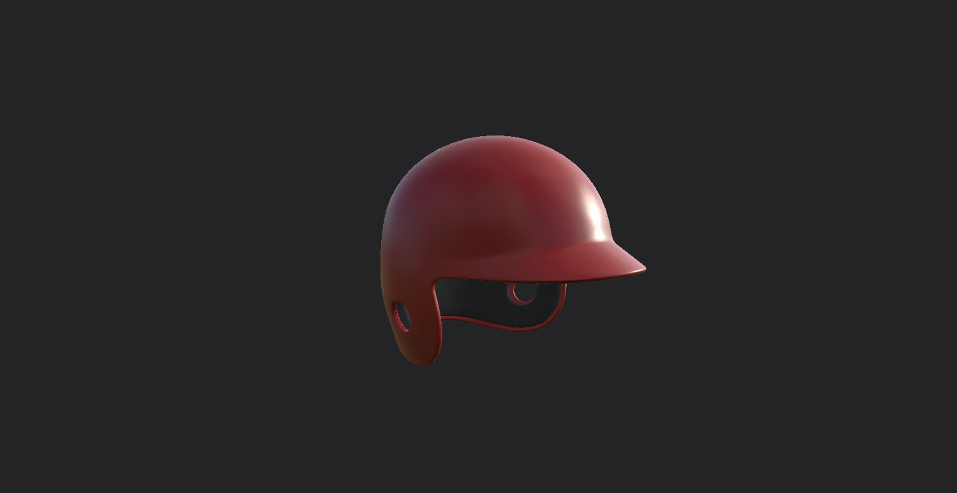 Baseball Helmet 3D Model - TurboSquid 1426497