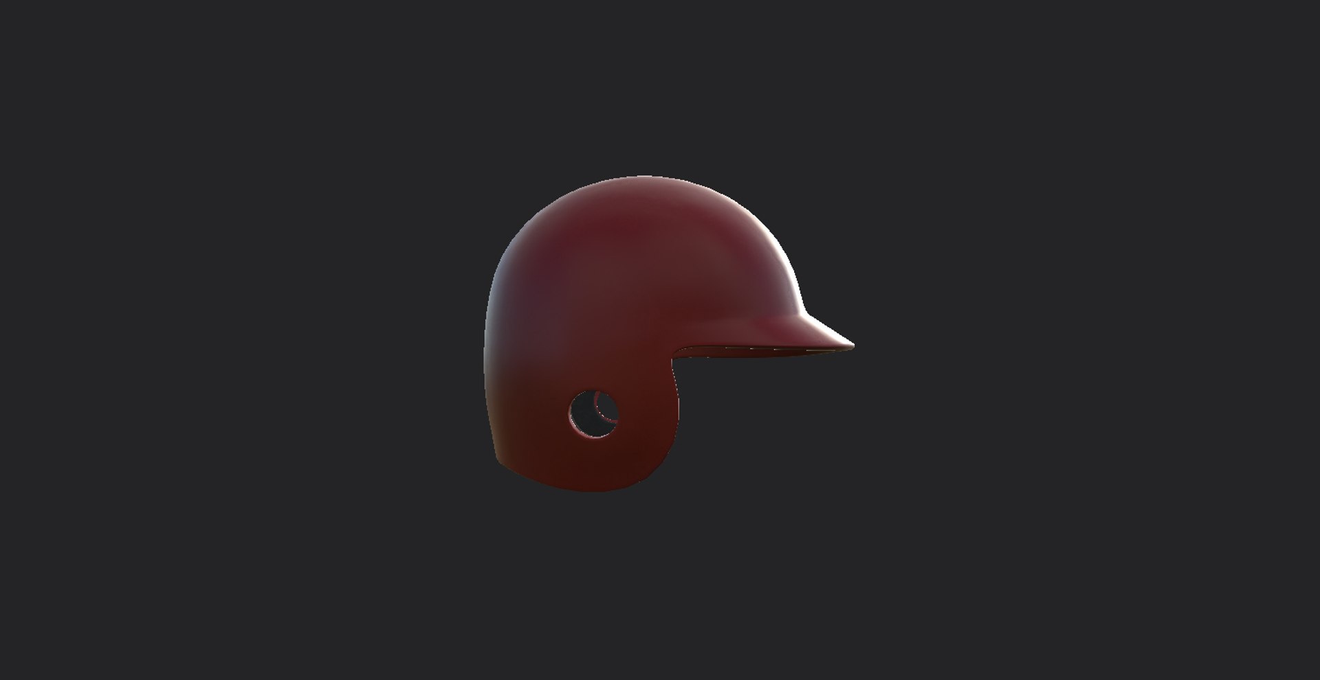Baseball Helmet 3D Model - TurboSquid 1426497