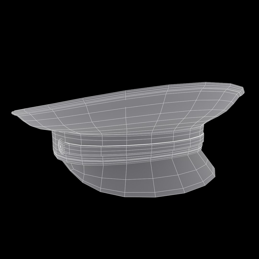 3D Police Hat Model - TurboSquid 1197076