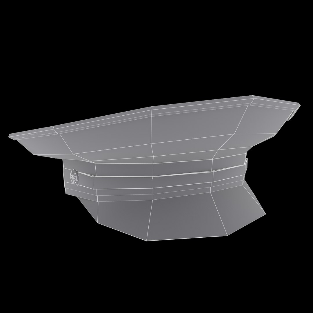 3D Police Hat Model - TurboSquid 1197076