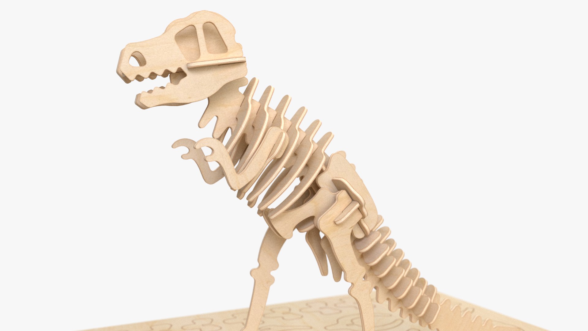 3D T-rex Rex Laser Model - TurboSquid 1666620