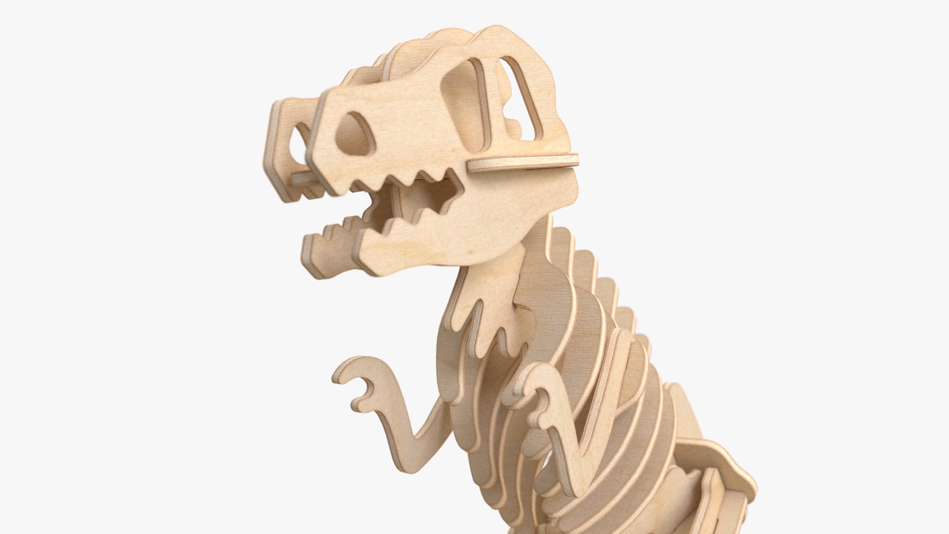 3D T-rex Rex Laser Model - TurboSquid 1666620