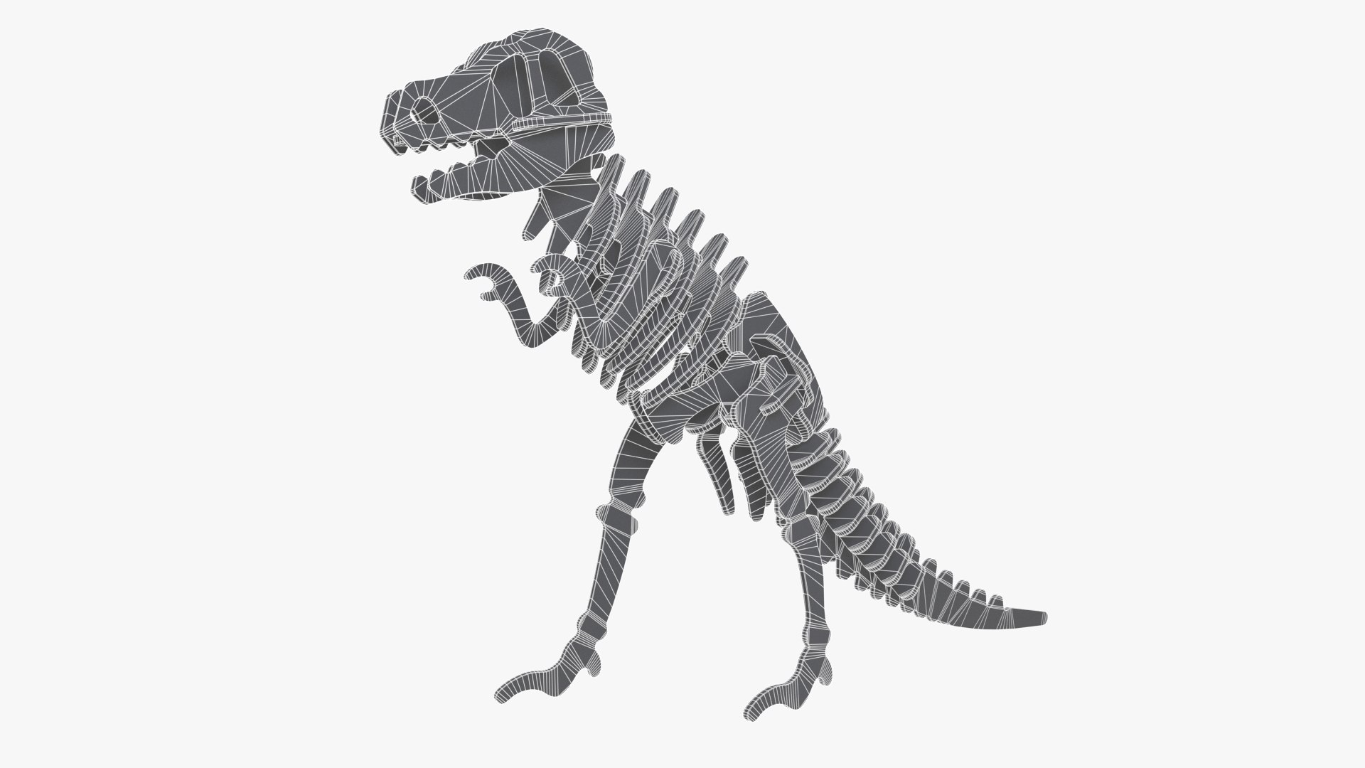 3D t-rex rex laser model - TurboSquid 1666620
