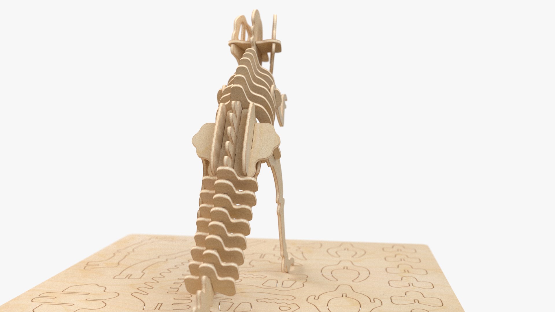 3D T-rex Rex Laser Model - TurboSquid 1666620