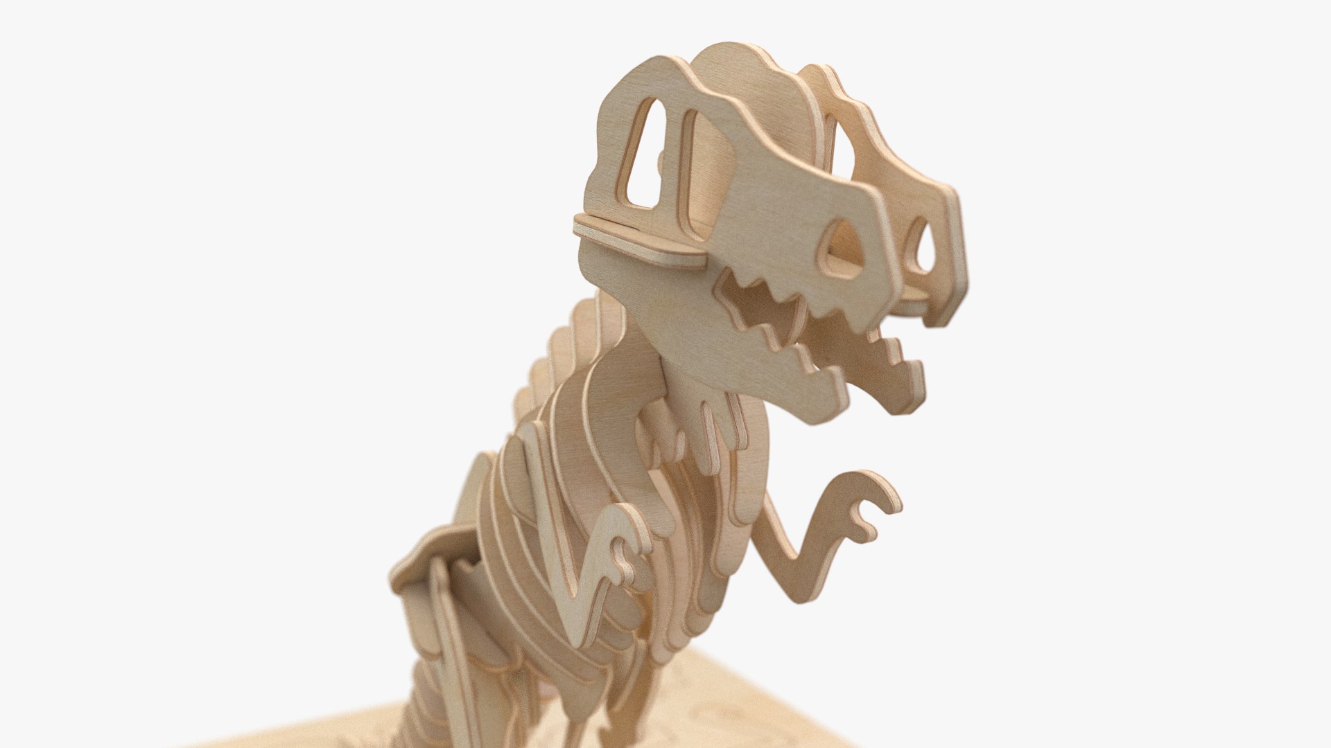3D T-rex Rex Laser Model - TurboSquid 1666620