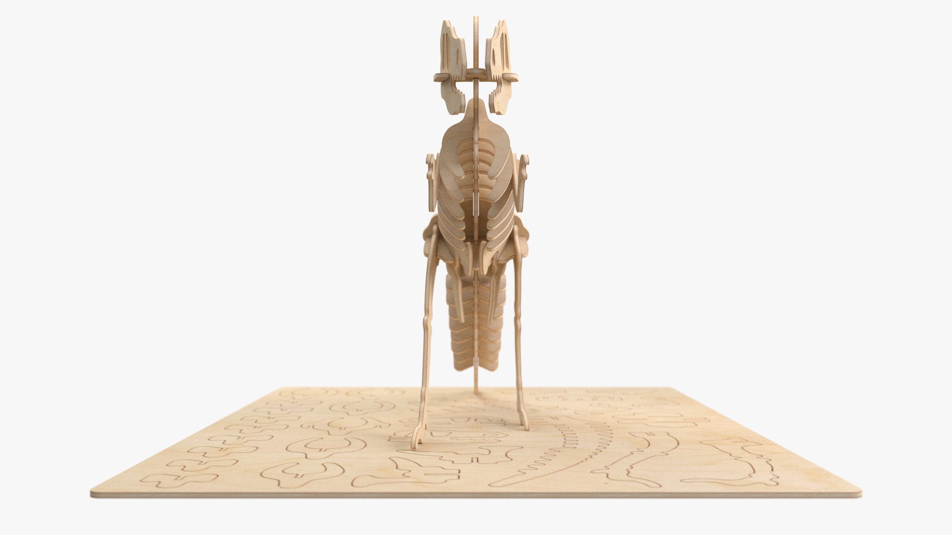 3D T-rex Rex Laser Model - TurboSquid 1666620