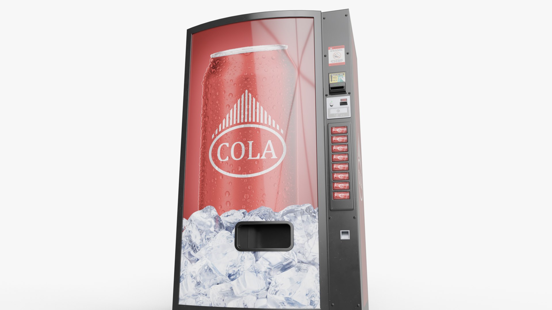 Cola Vending Machine 3D - TurboSquid 2112153