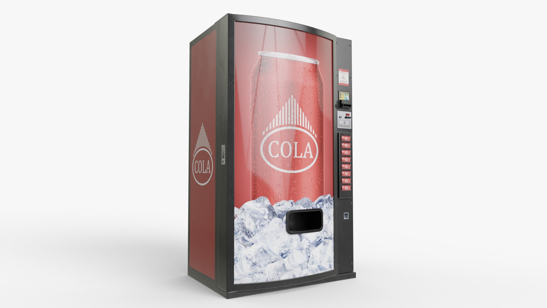 Cola Vending Machine 3D - TurboSquid 2112153