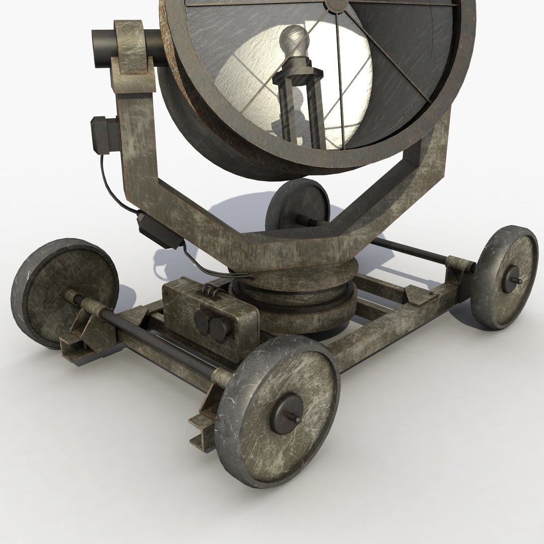Searchlight Modeled Games 3d Model