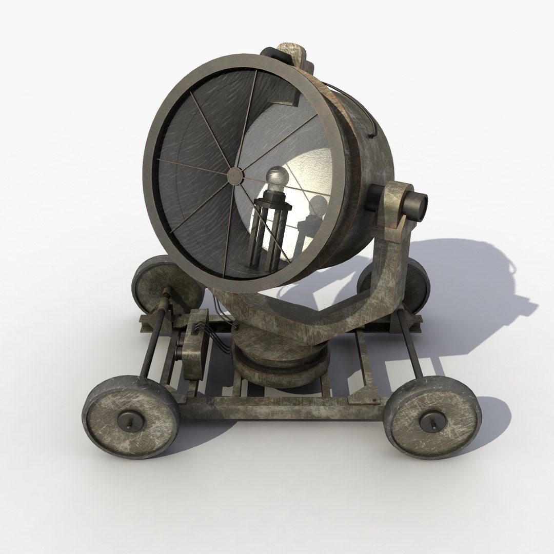 Searchlight Modeled Games 3d Model