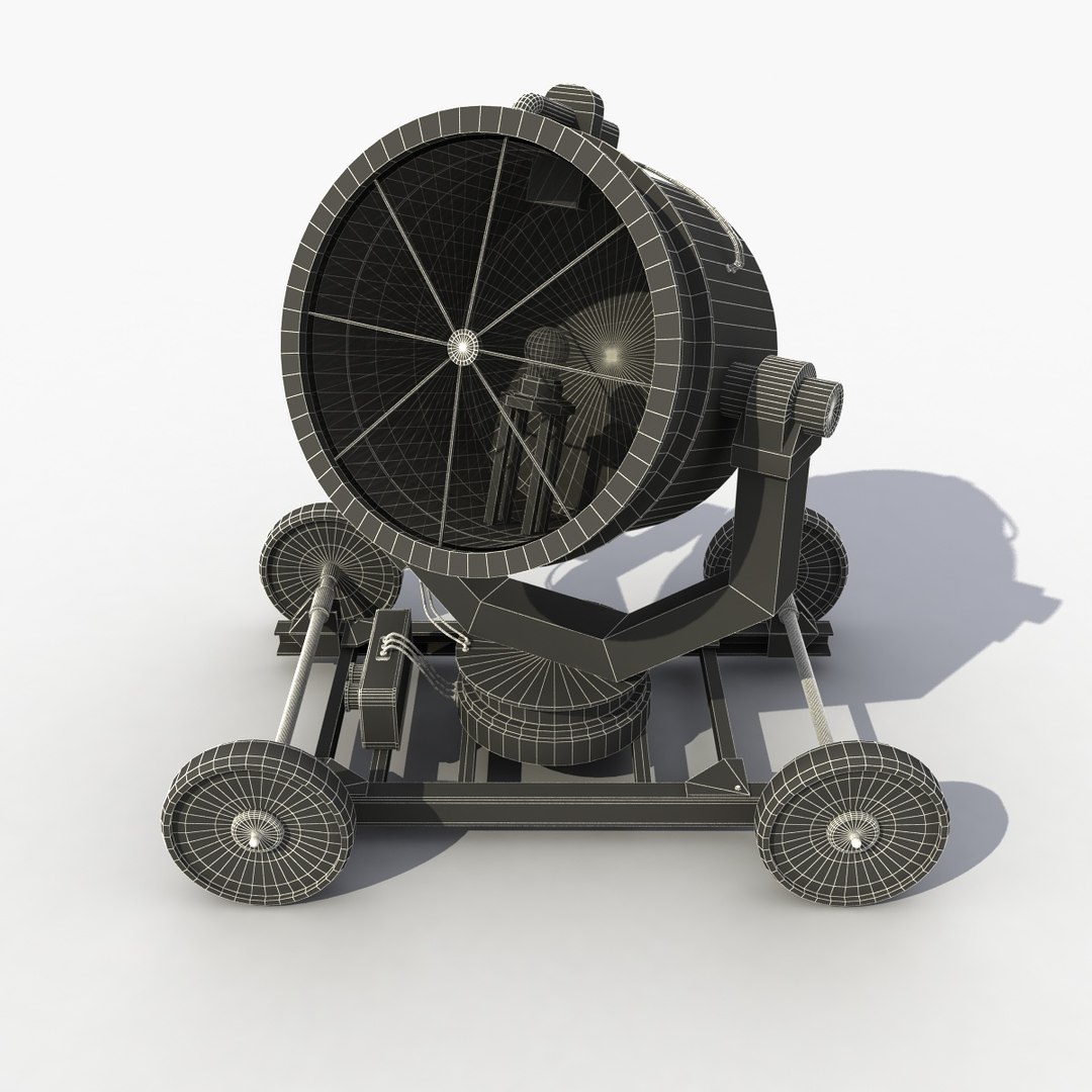 Searchlight Modeled Games 3d Model
