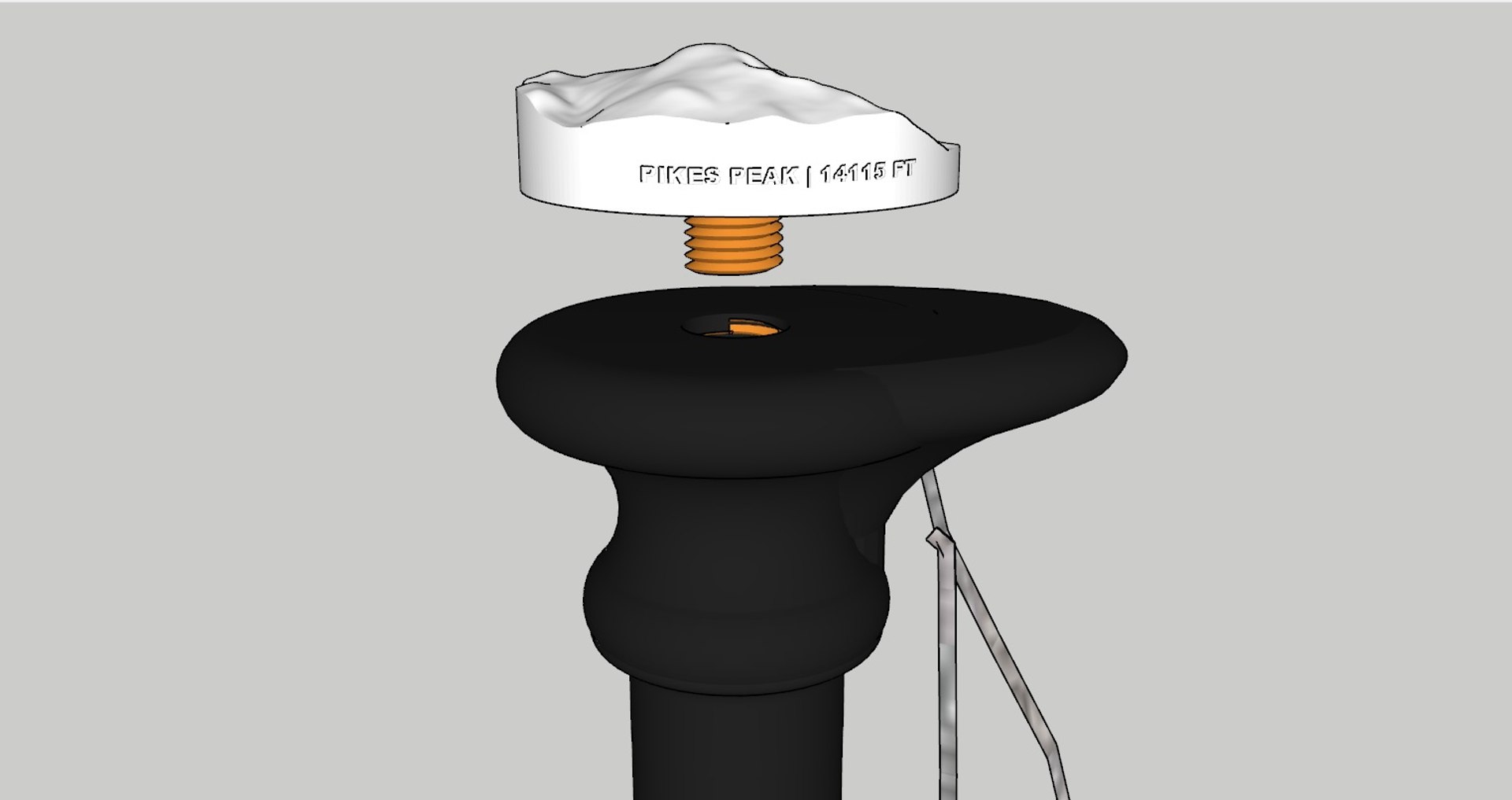 3D Model Hiking Stick - TurboSquid 1958052