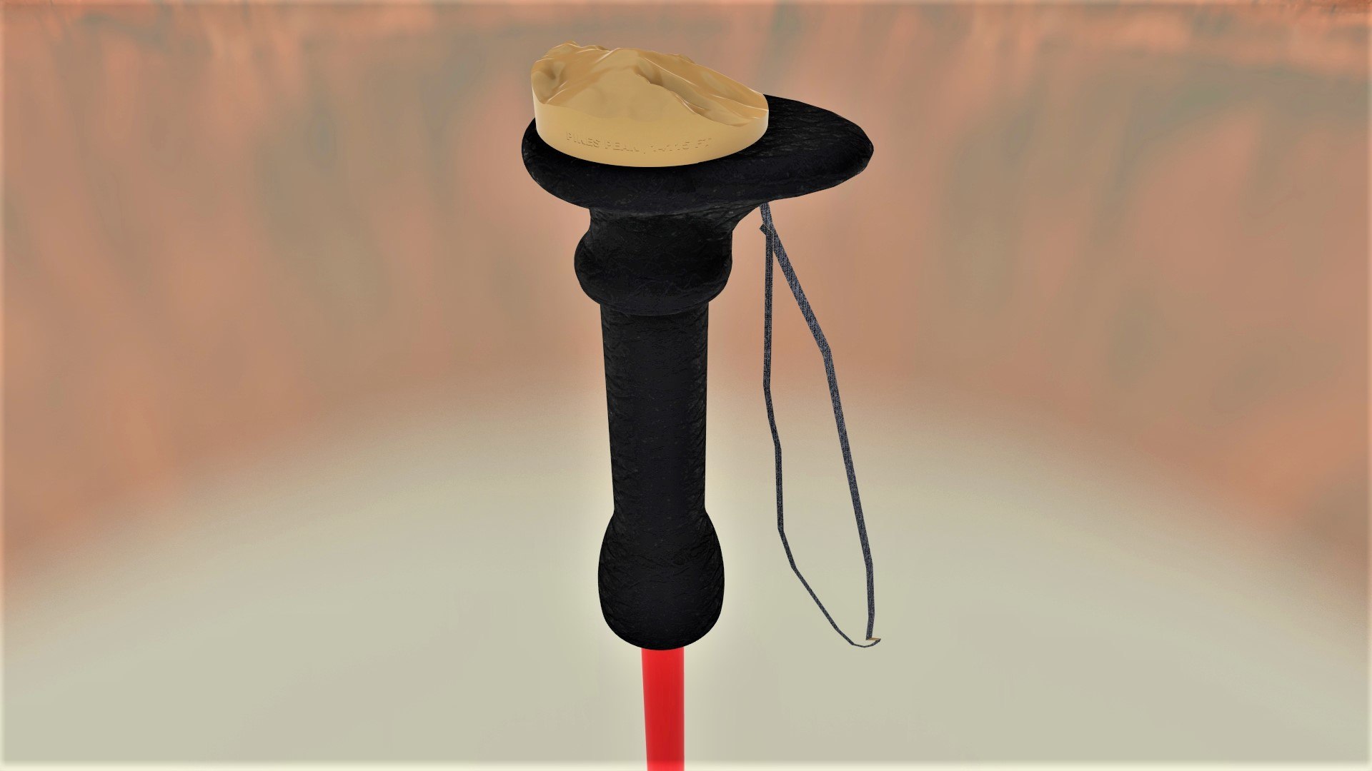 3D Model Hiking Stick - TurboSquid 1958052