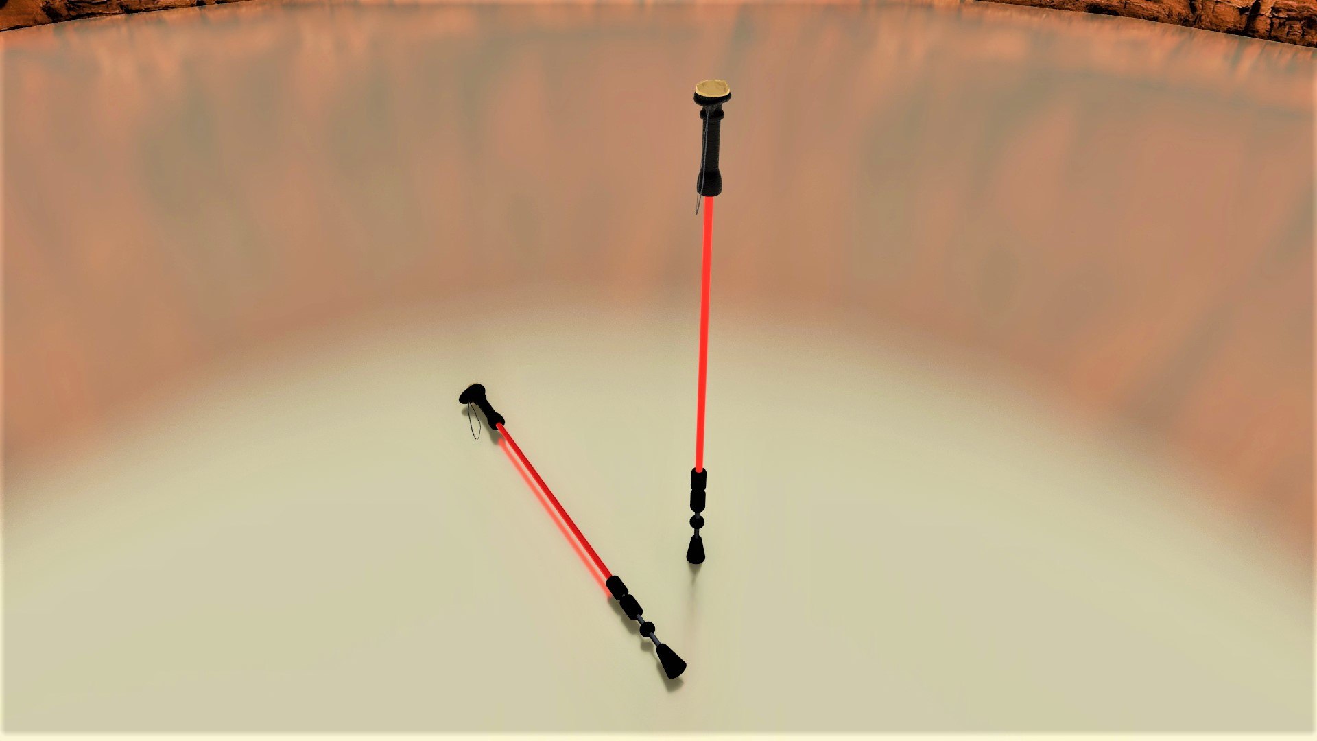 3D Model Hiking Stick - TurboSquid 1958052