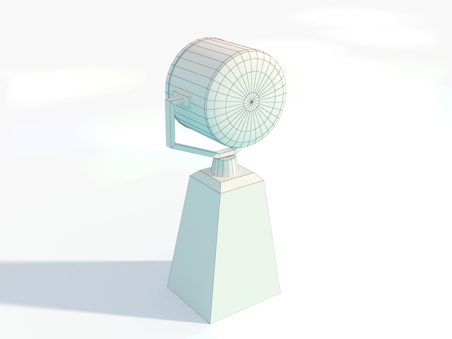 Low-poly Projector 3D Model - TurboSquid 1550461