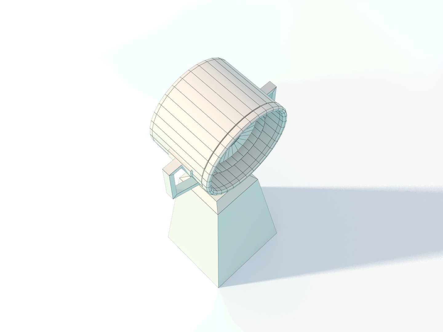 Low-poly Projector 3D Model - TurboSquid 1550461