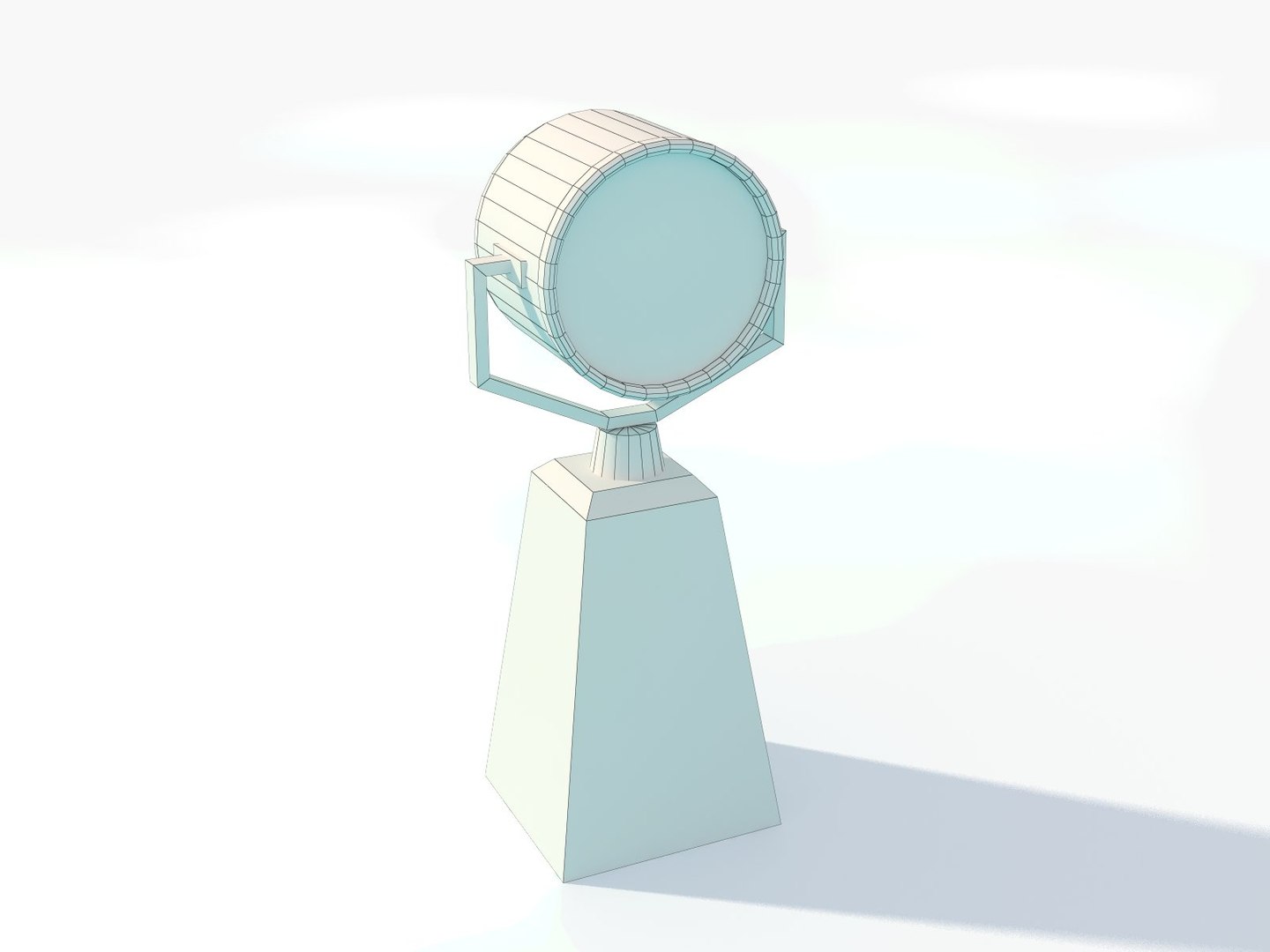Low-poly Projector 3D Model - TurboSquid 1550461