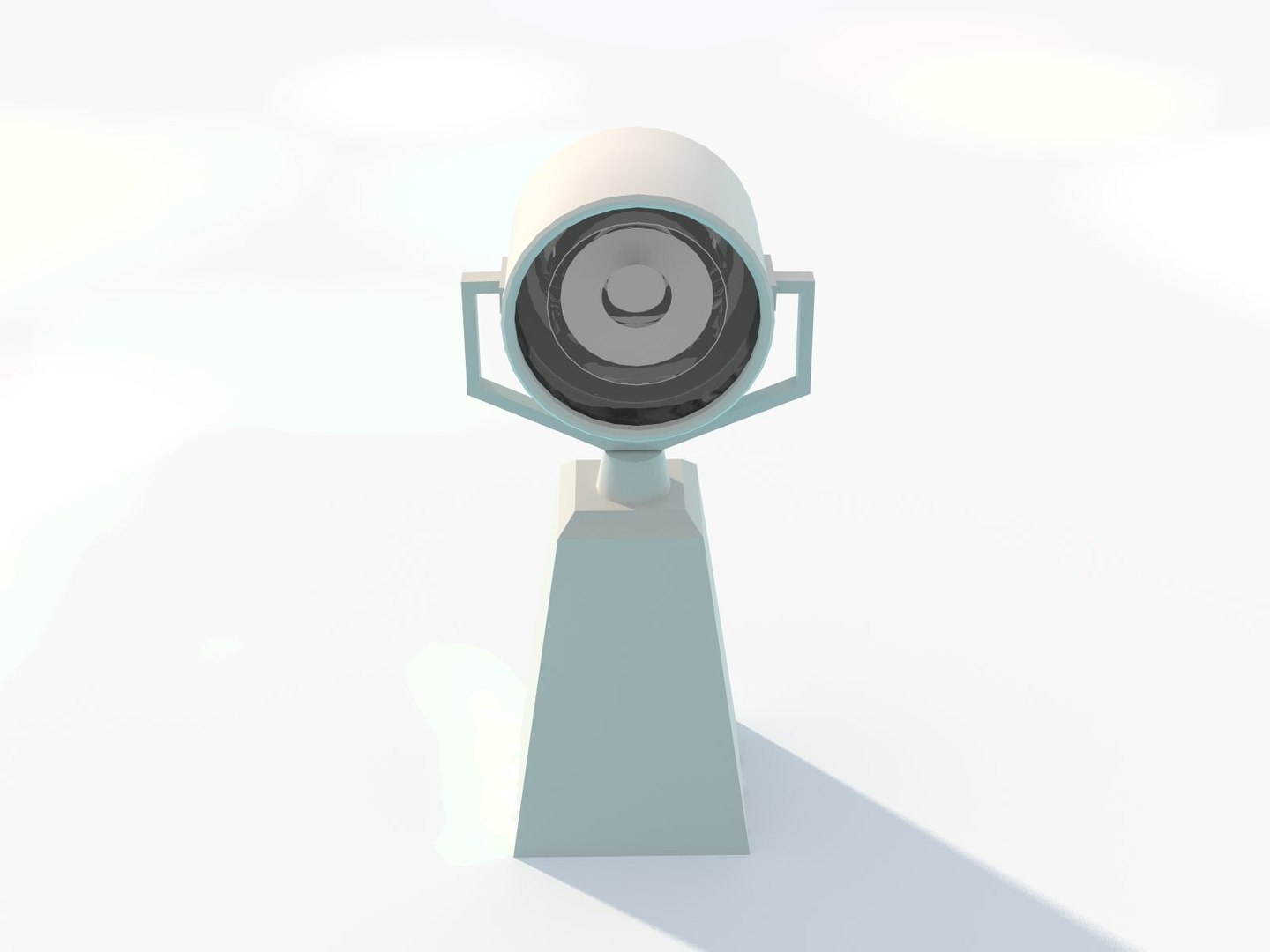 Low-poly Projector 3D Model - TurboSquid 1550461