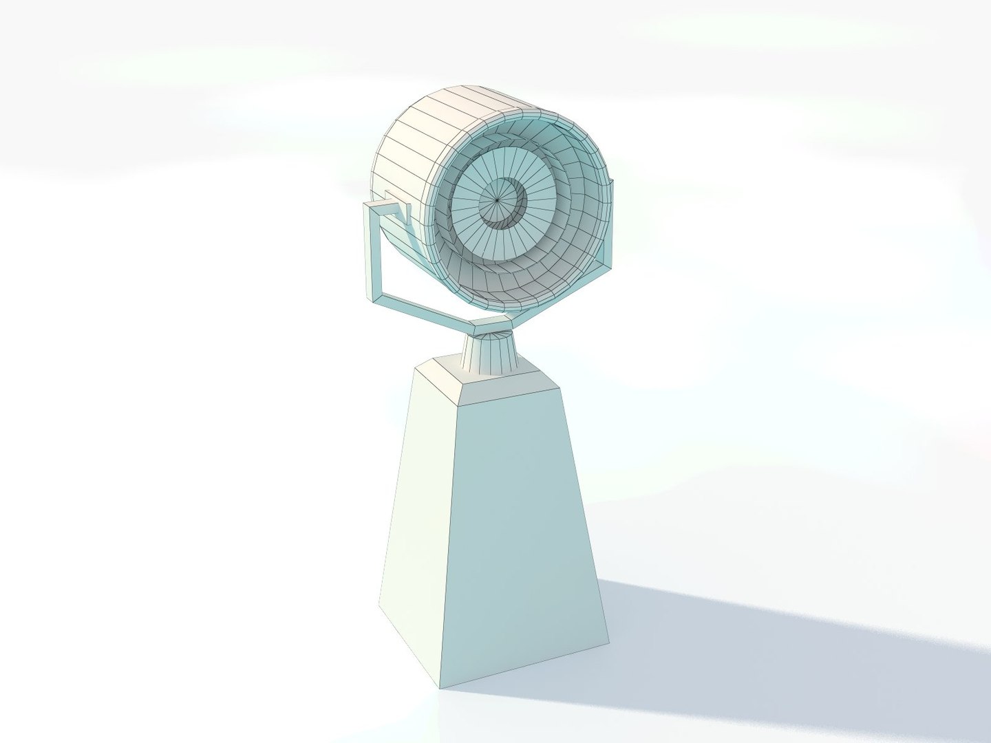 Low-poly Projector 3D Model - TurboSquid 1550461