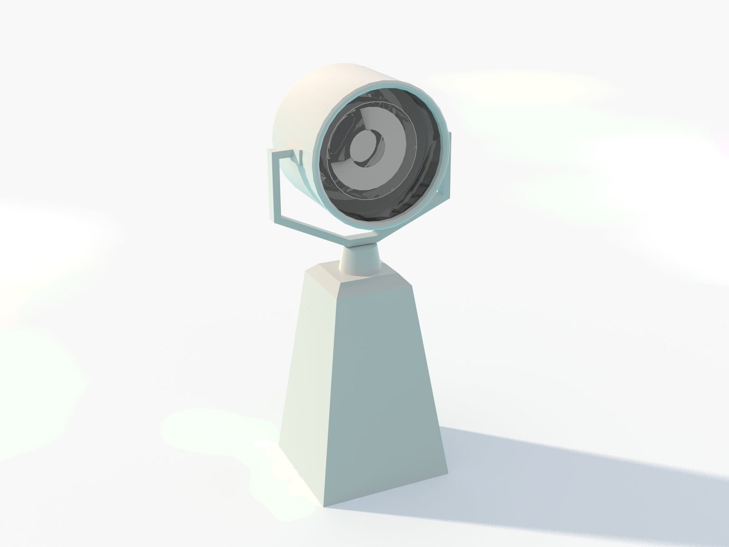 Low-poly Projector 3D Model - TurboSquid 1550461