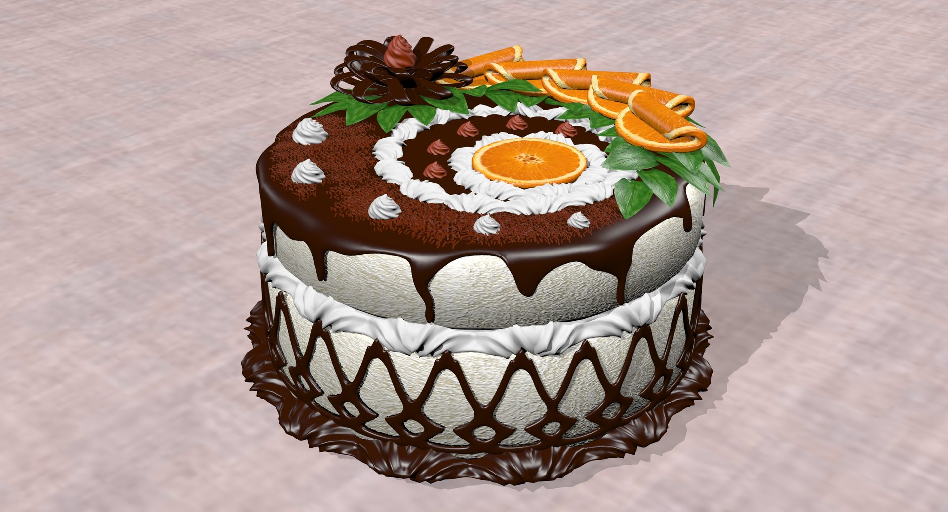 Delicious Cake 3d Max
