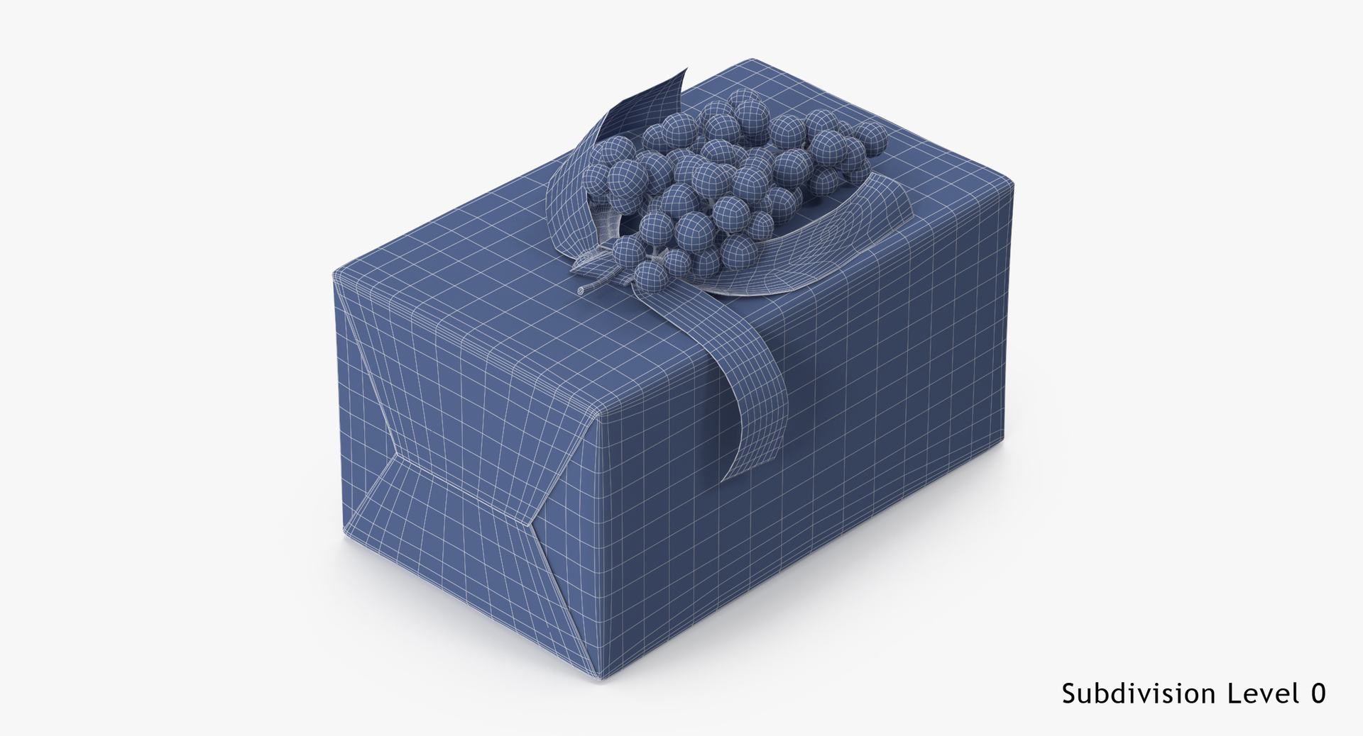 3D model wrapped christmas gift 01 - TurboSquid 1223273