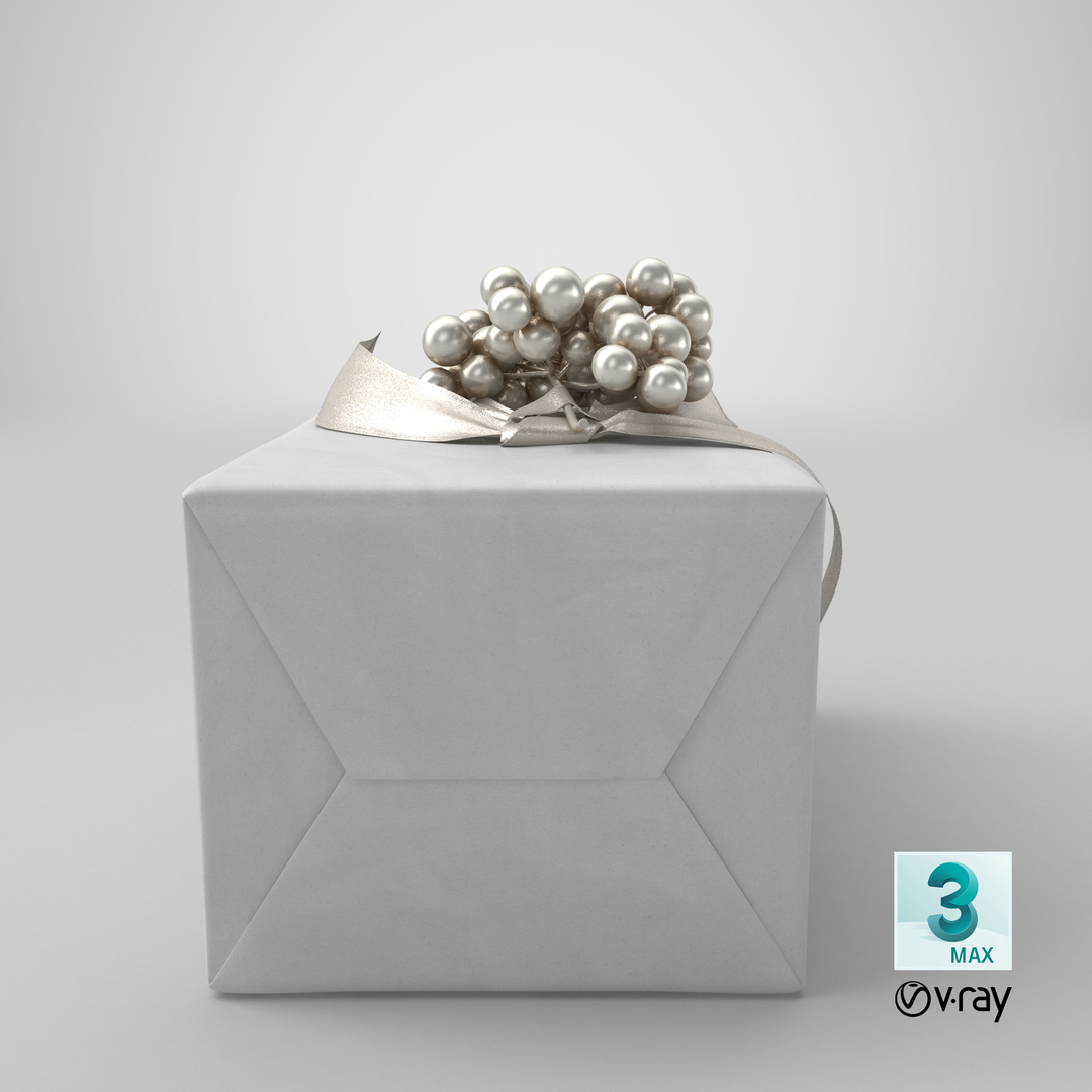 3D model wrapped christmas gift 01 - TurboSquid 1223273