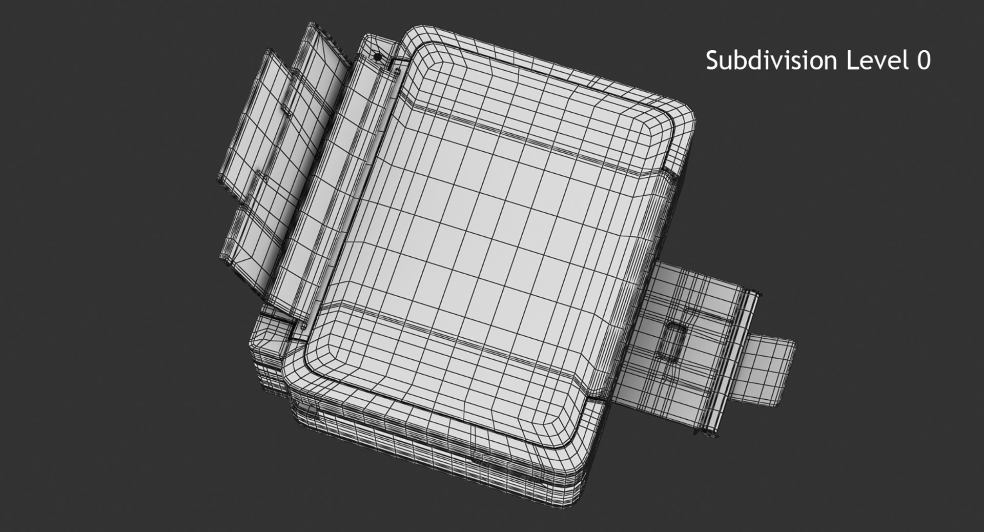 Printer Scanner Combo 3d Model