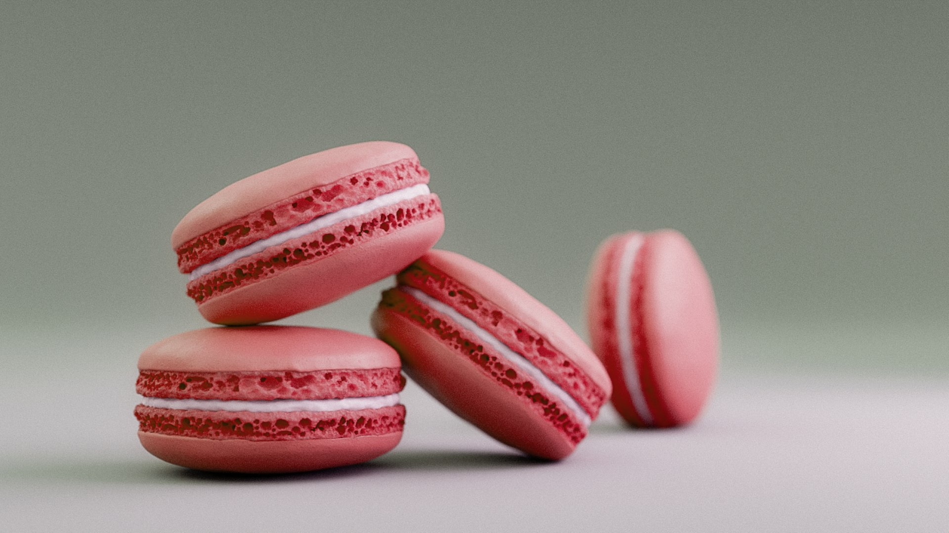 Macarons 3D Model - TurboSquid 1968126