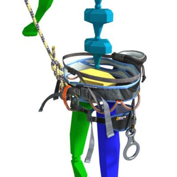 3d model climbing equipment