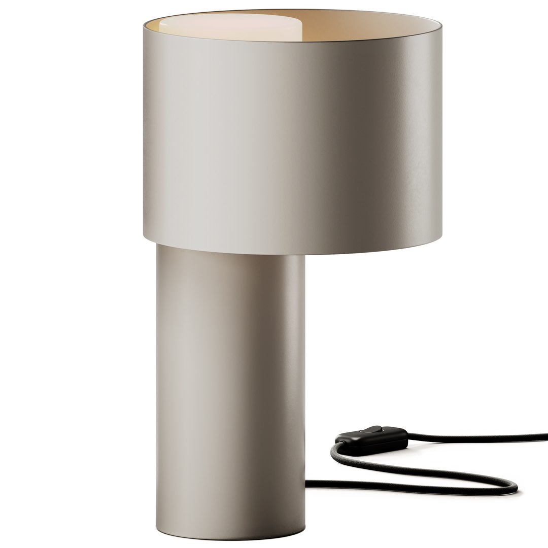 Woud Tangent Table Lamp 3D Model - TurboSquid 2302602