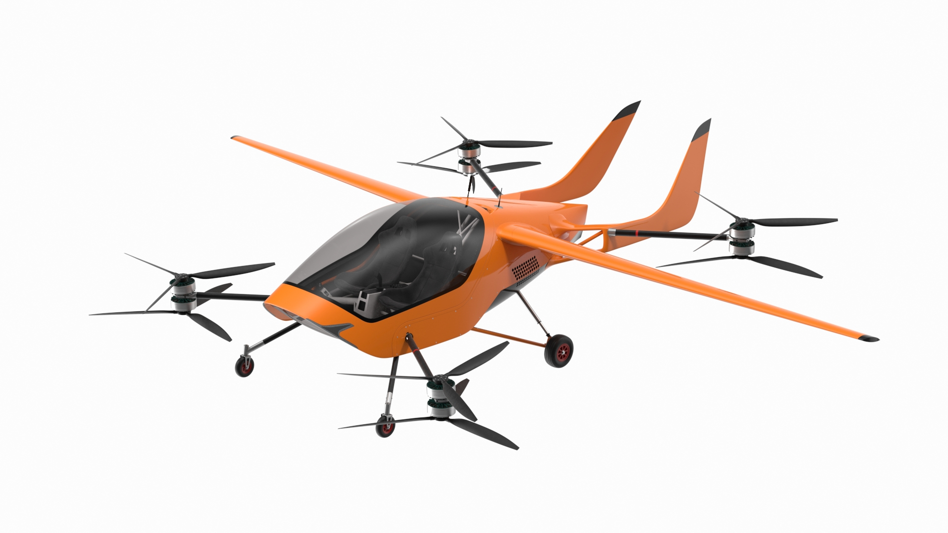 3D Model Electric Personal Air Mobility Vehicle - TurboSquid 1994645