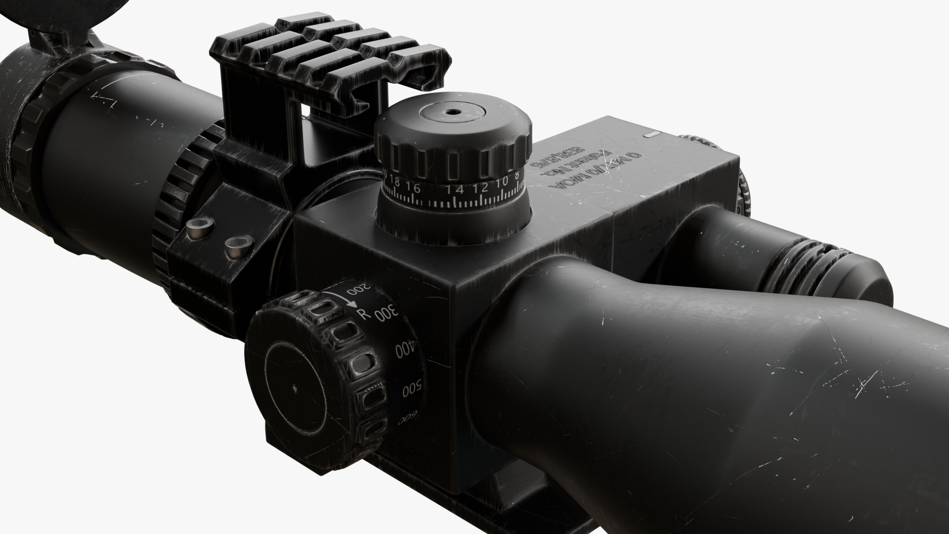 3D Optical Scope - TurboSquid 2267627