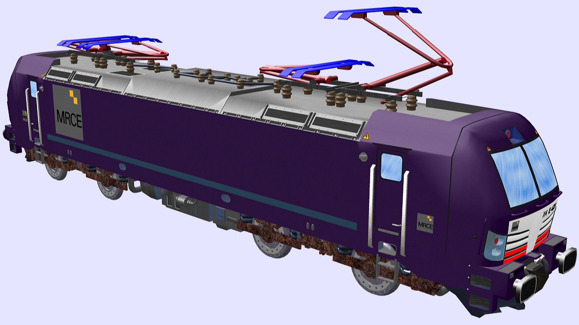 3D siemens vectron 193-621 mrce model - TurboSquid 1817423