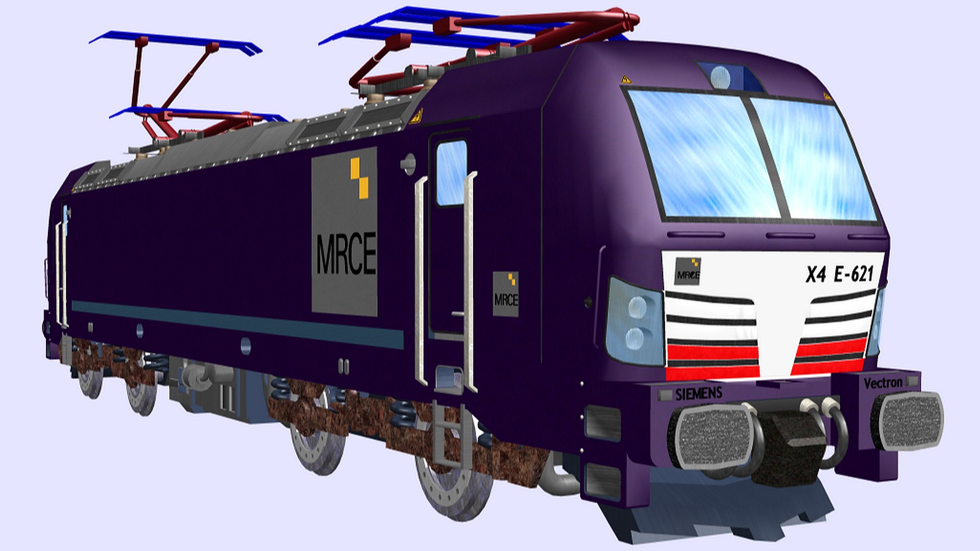 3D siemens vectron 193-621 mrce model - TurboSquid 1817423