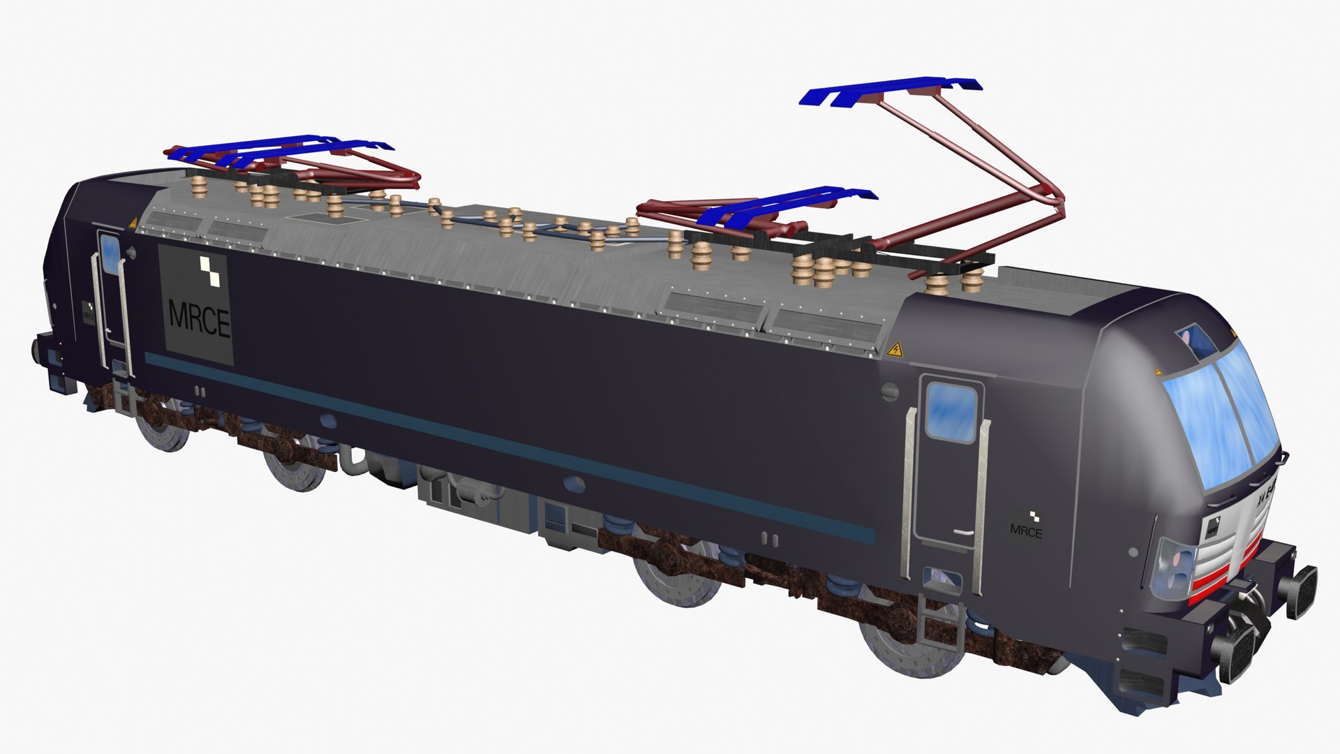 3D Siemens Vectron 193-621 Mrce Model - TurboSquid 1817423