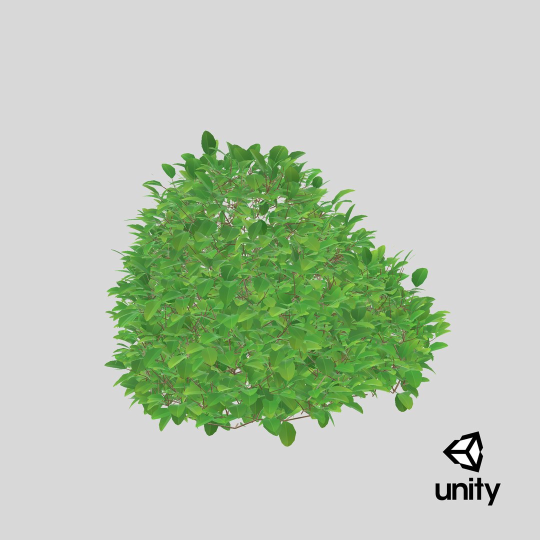 Cartoon Bush 16 3D - TurboSquid 1941442