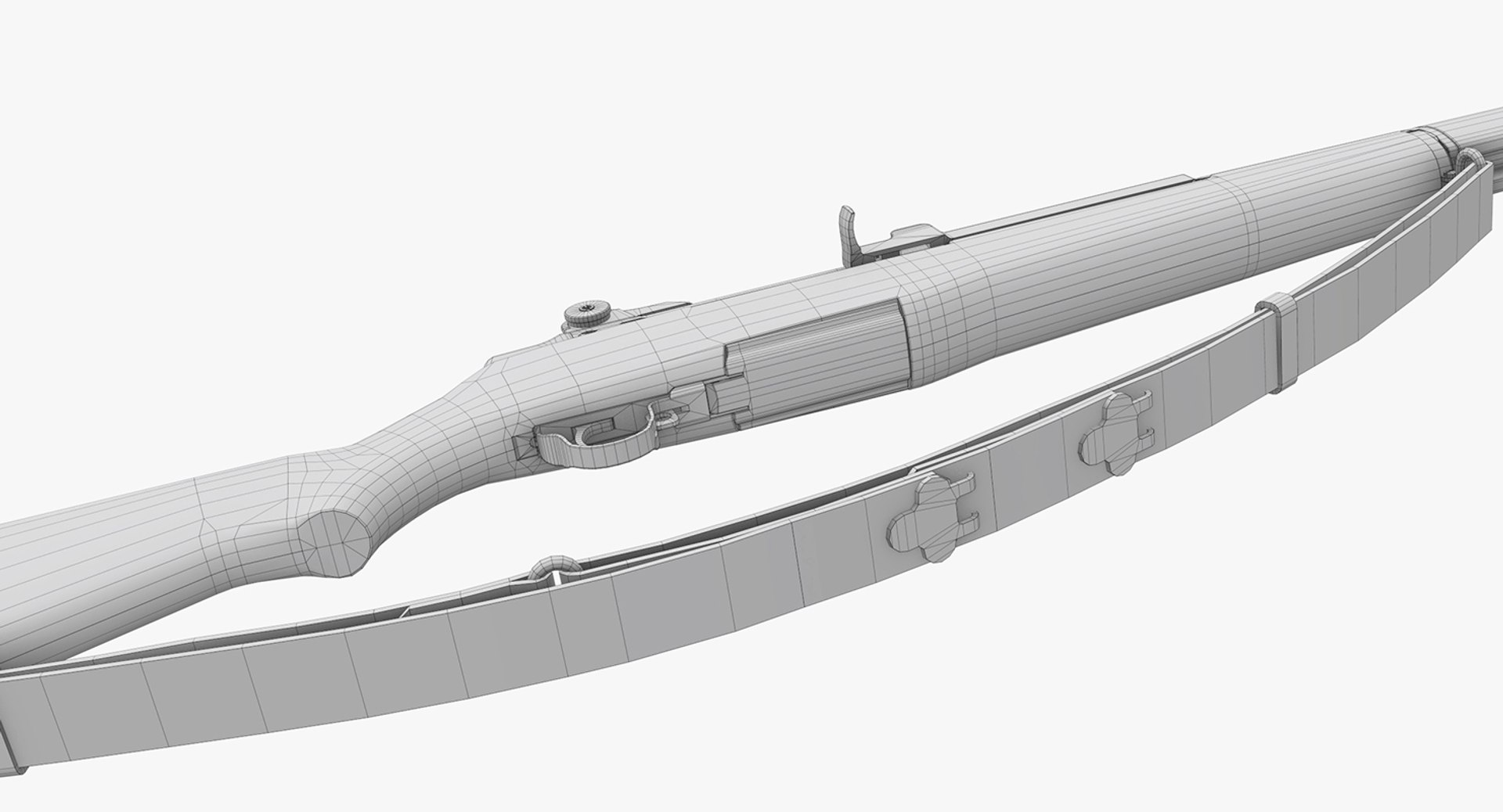 m1 garand 3d model