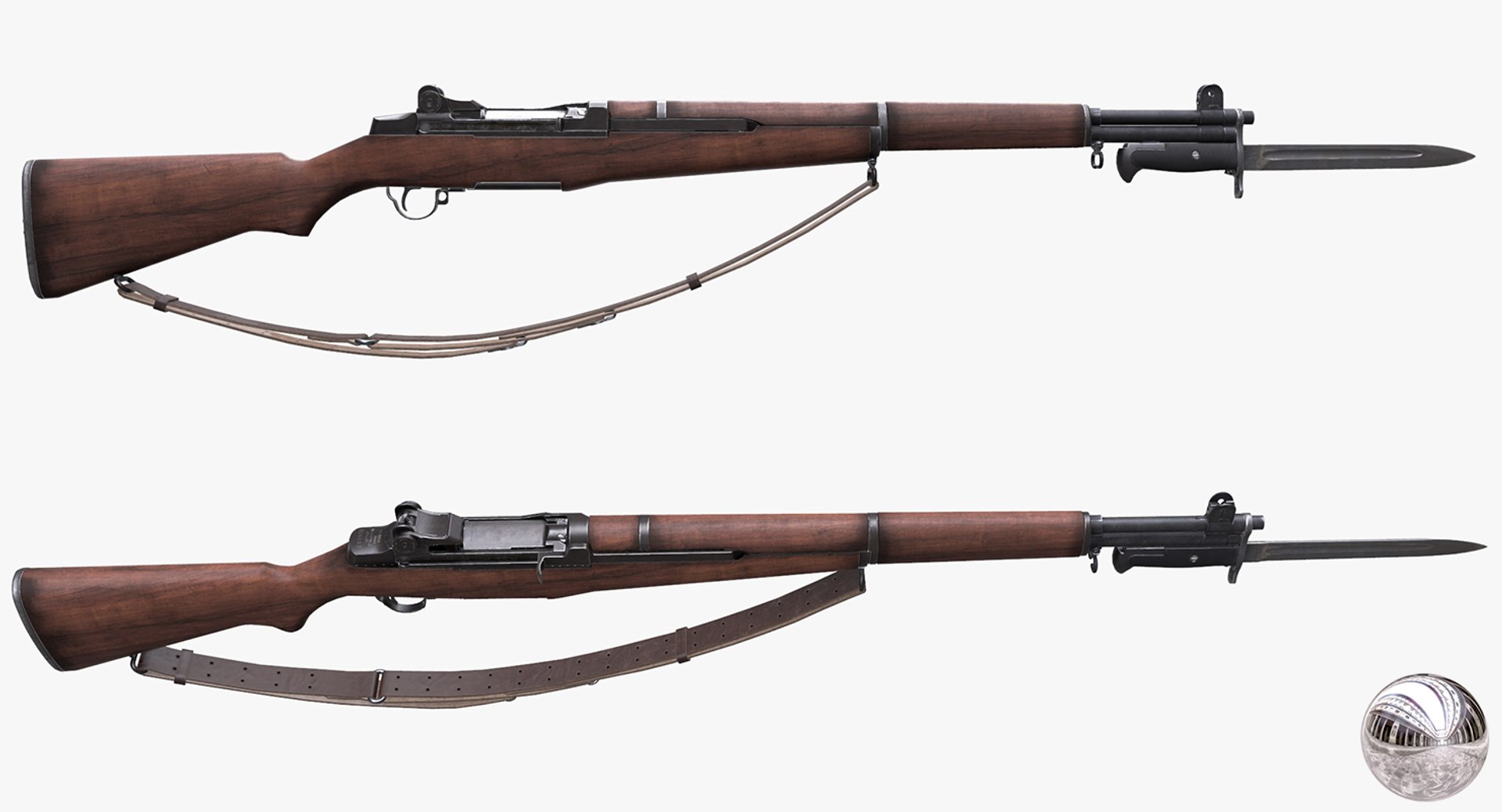 m1 garand 3d model