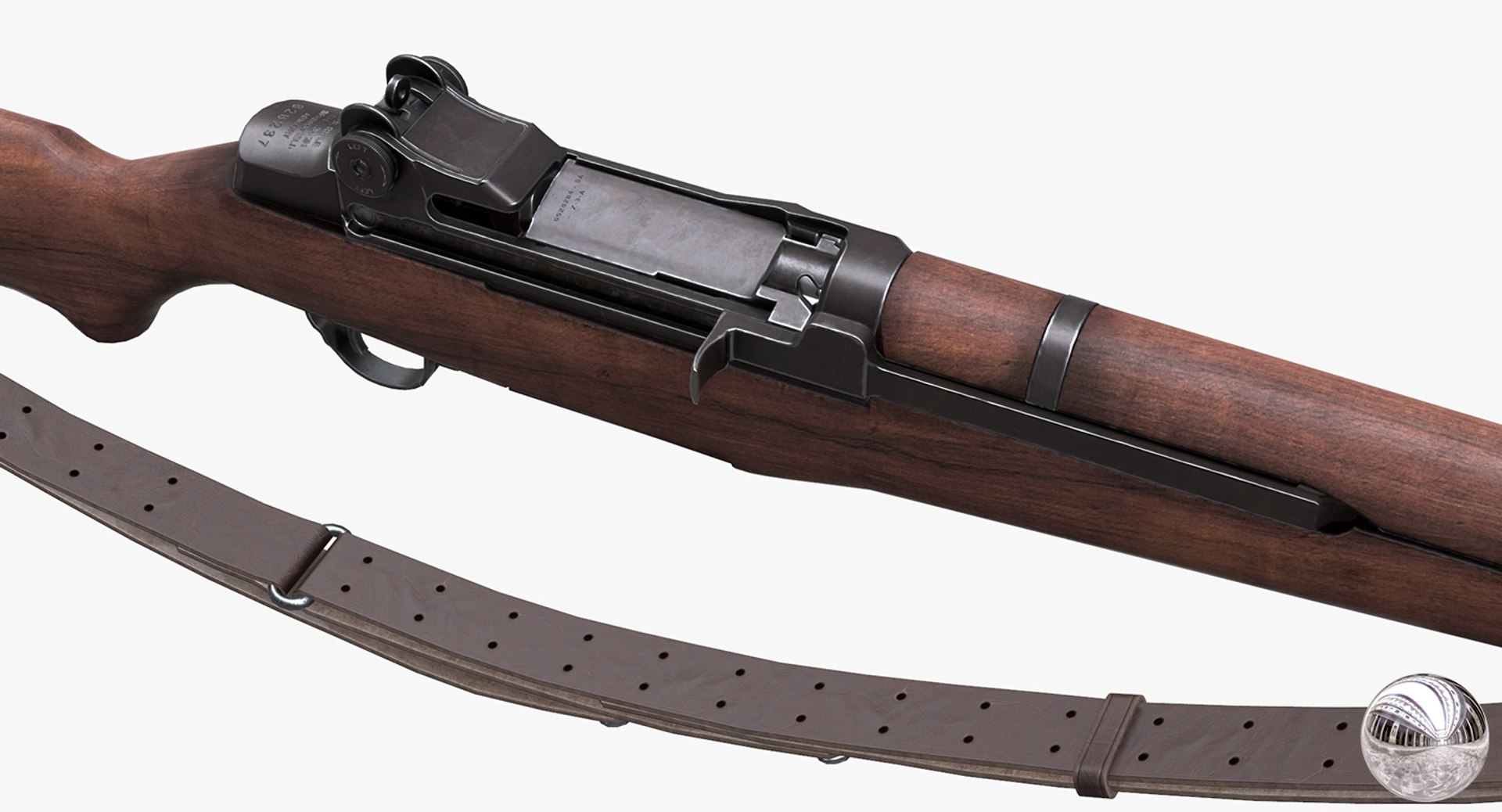 m1 garand 3d model