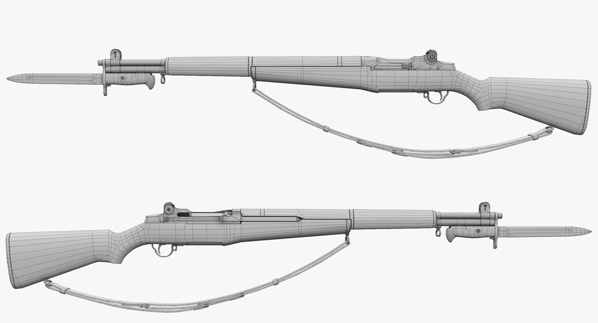 m1 garand 3d model