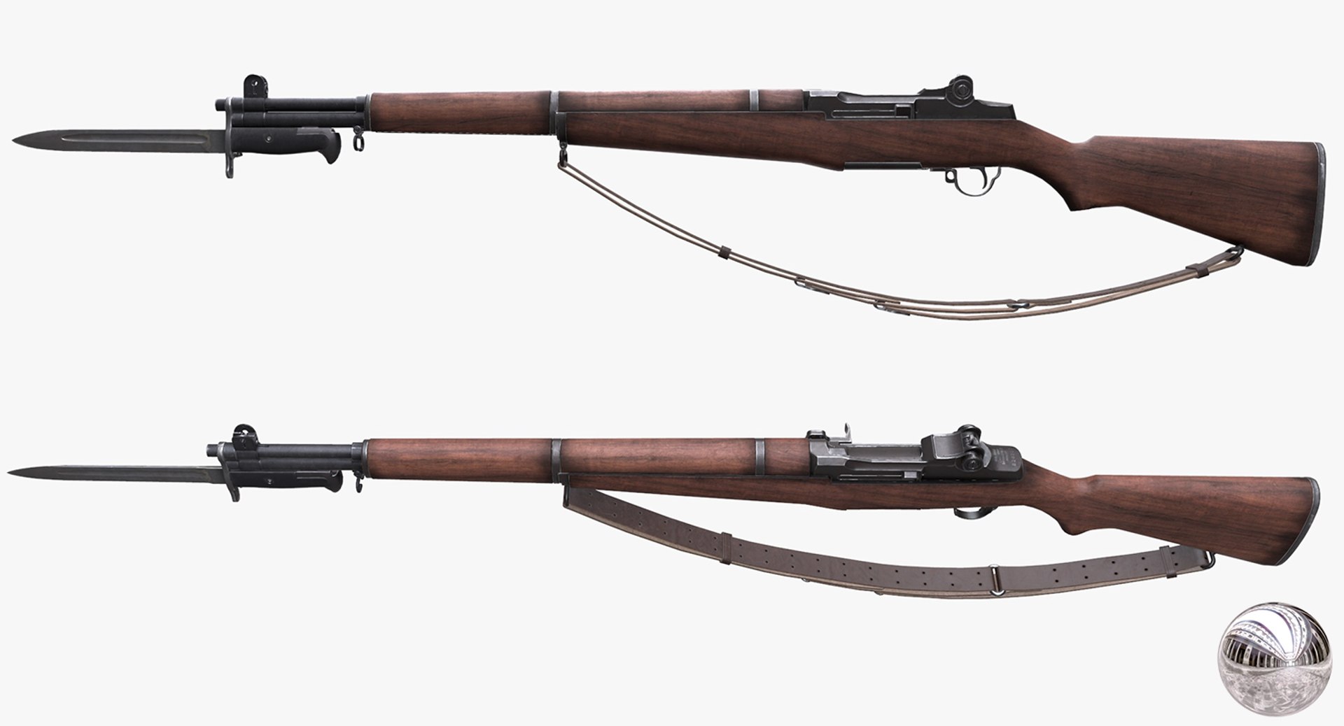 m1 garand 3d model