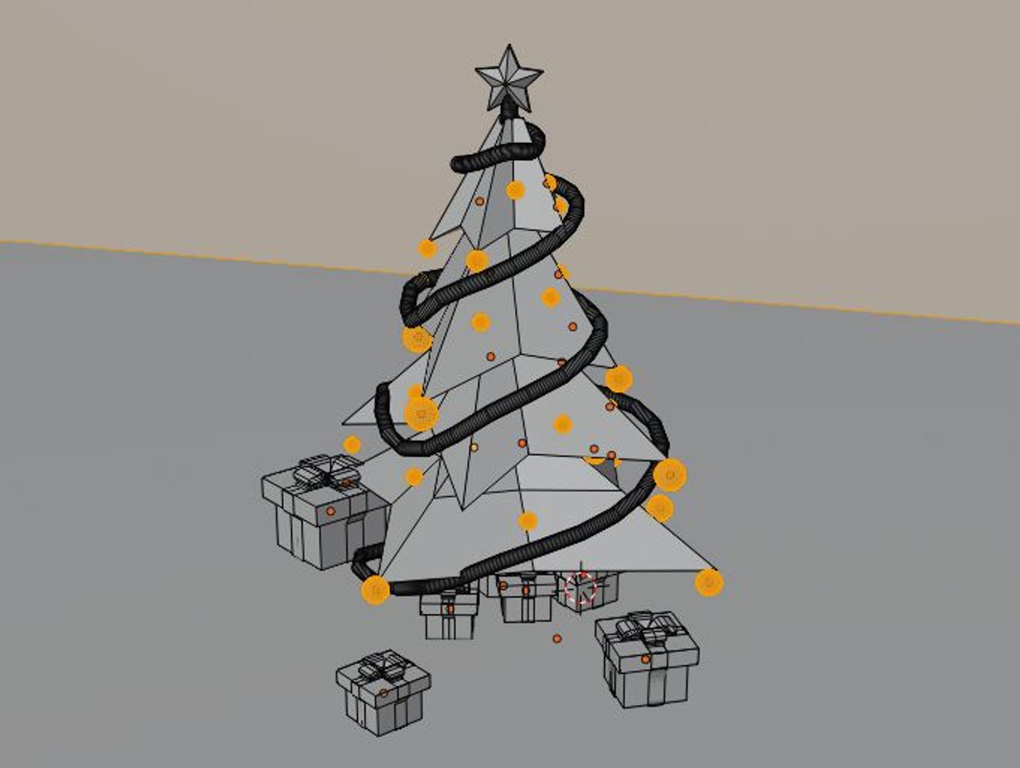 Christmas Tree Model - TurboSquid 1486941