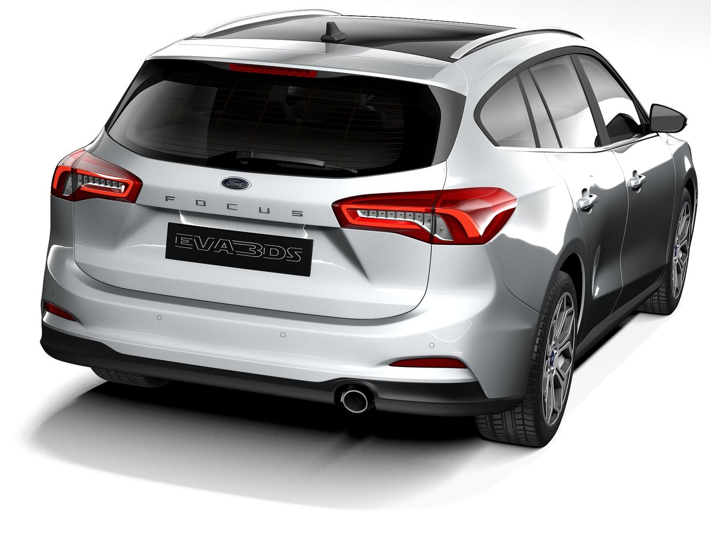 Focus Wagon 2021 3D Model - TurboSquid 1458104