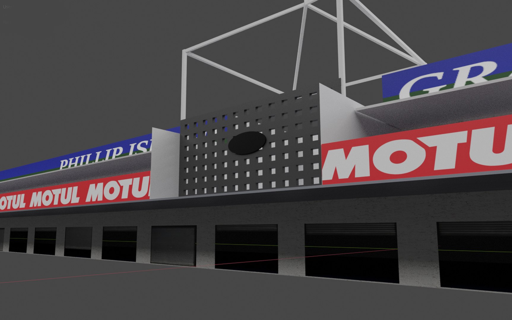Pit Lane 3D Model - TurboSquid 1717085